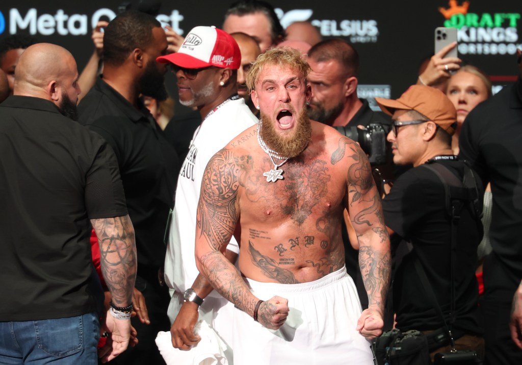 Jake Paul goes off after Mike Tyson’s shocking weigh-in slap: ‘He must ...
