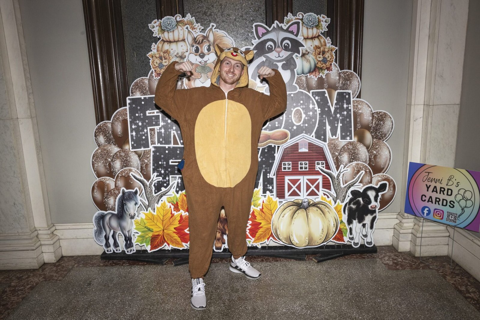 P’Nut the squirrel and Fred the raccoon honored at hometown memorial ...