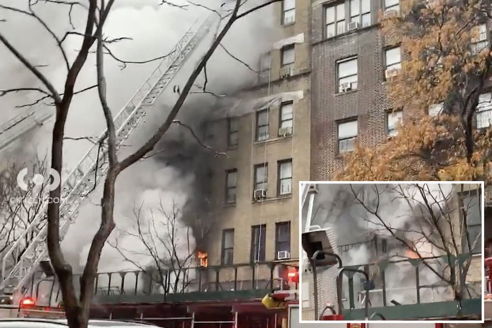 Fire tears through NYC building as 10 rushed to hospital - New York Hots!