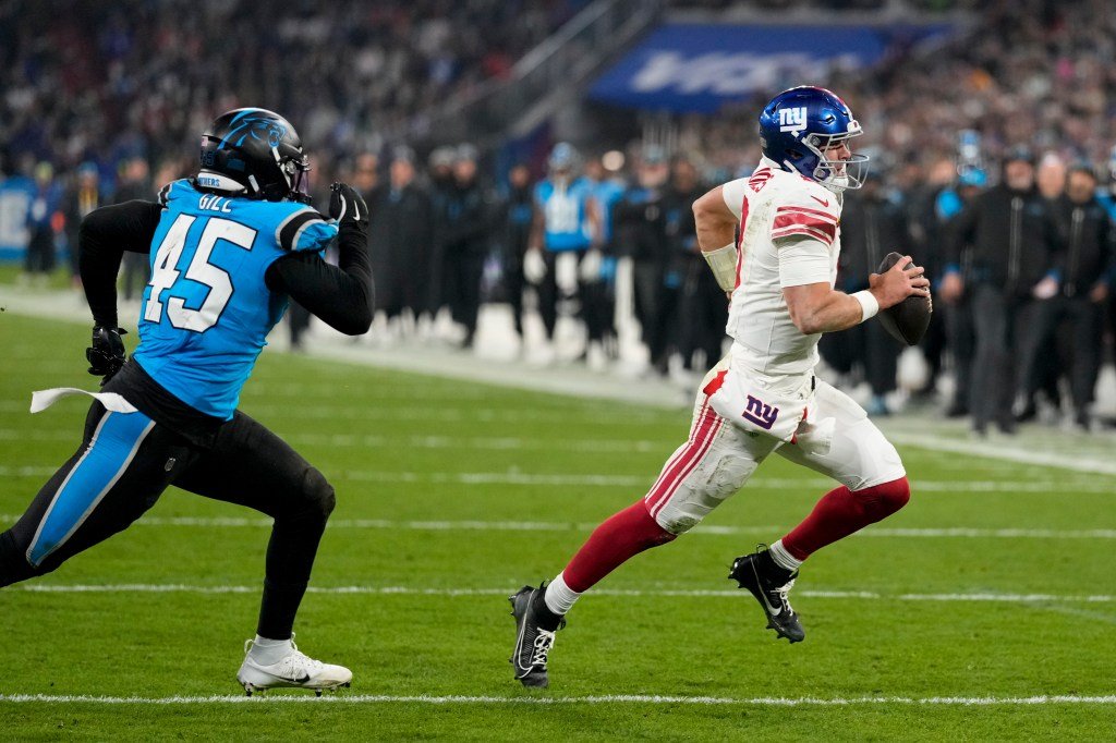 Giants’ season hits new low in overtime defeat to Panthers for fifth ...