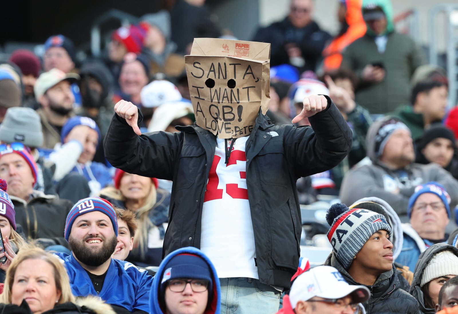 Giants completing historic winless home record in front of tortured ...