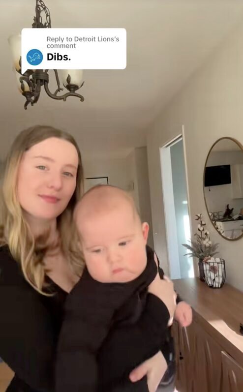 Lions send hilarious TikTok message to viral 31-pound baby - New York Hots!
