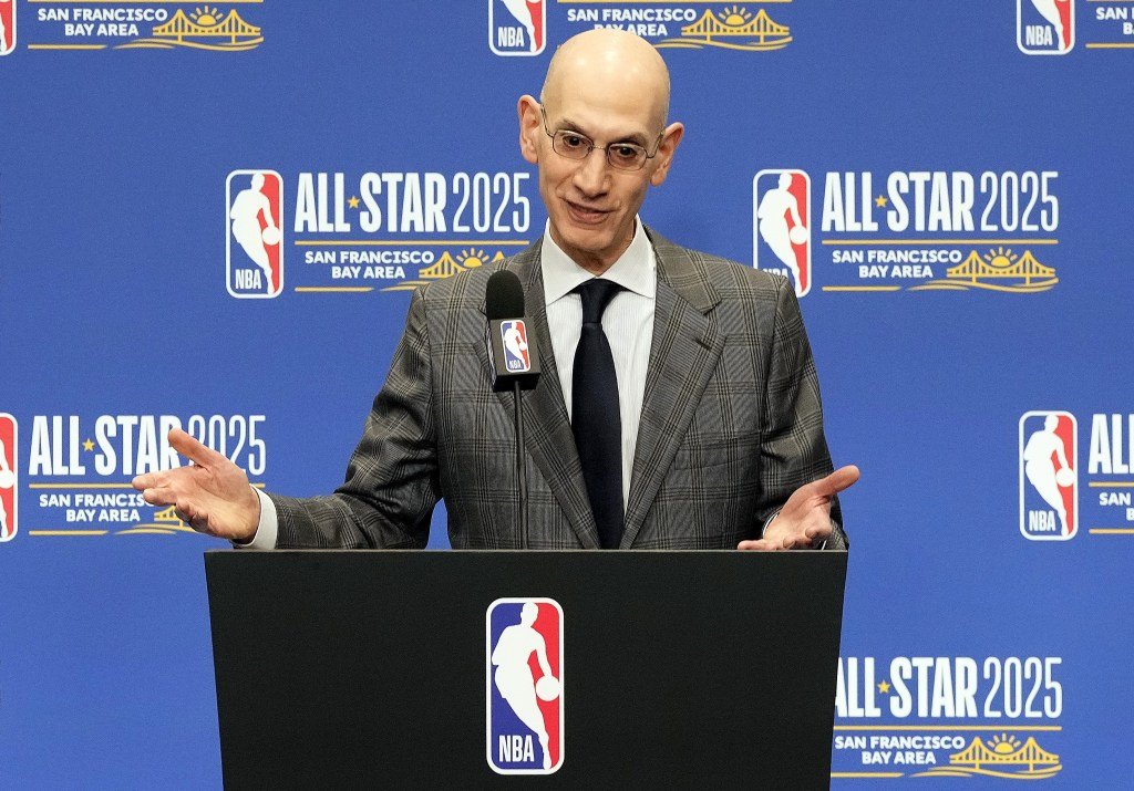 Adam Silver dismisses conspiracy talk surrounding Luka Doncic trade ...
