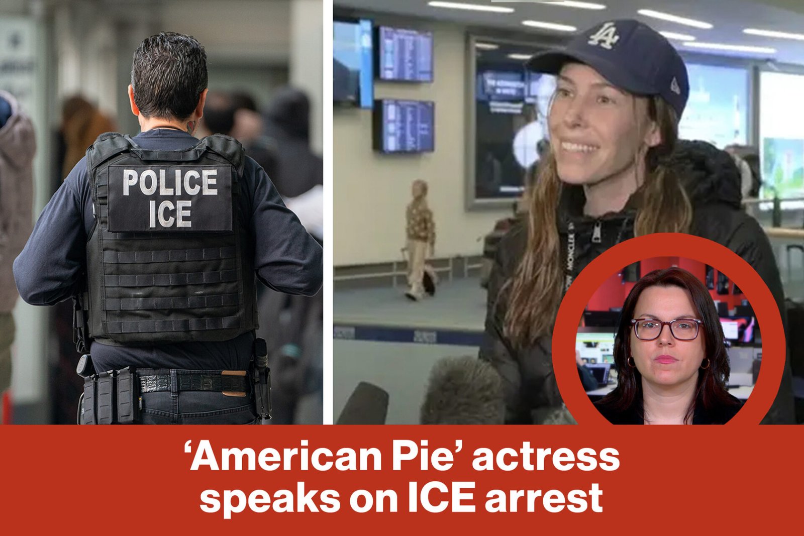 ‘American Pie’ actress speaks on ICE arrest | Reporter Replay - New ...