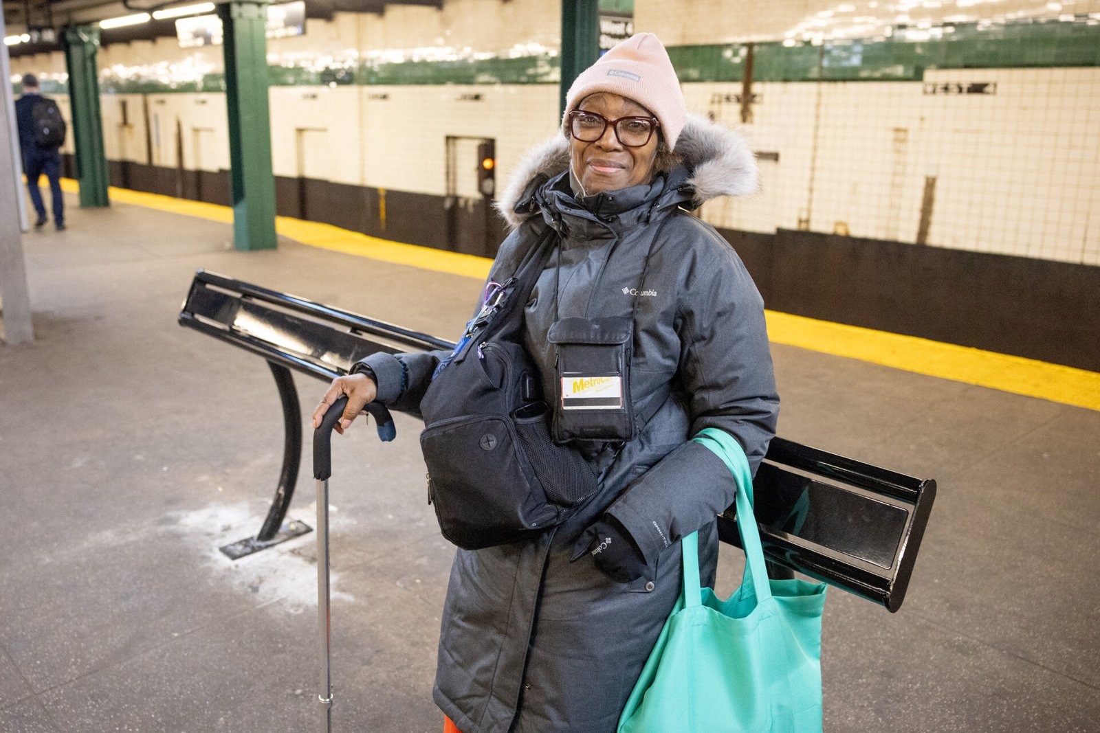 NYC subway station replaces benches with goofy leaning bars — and ...