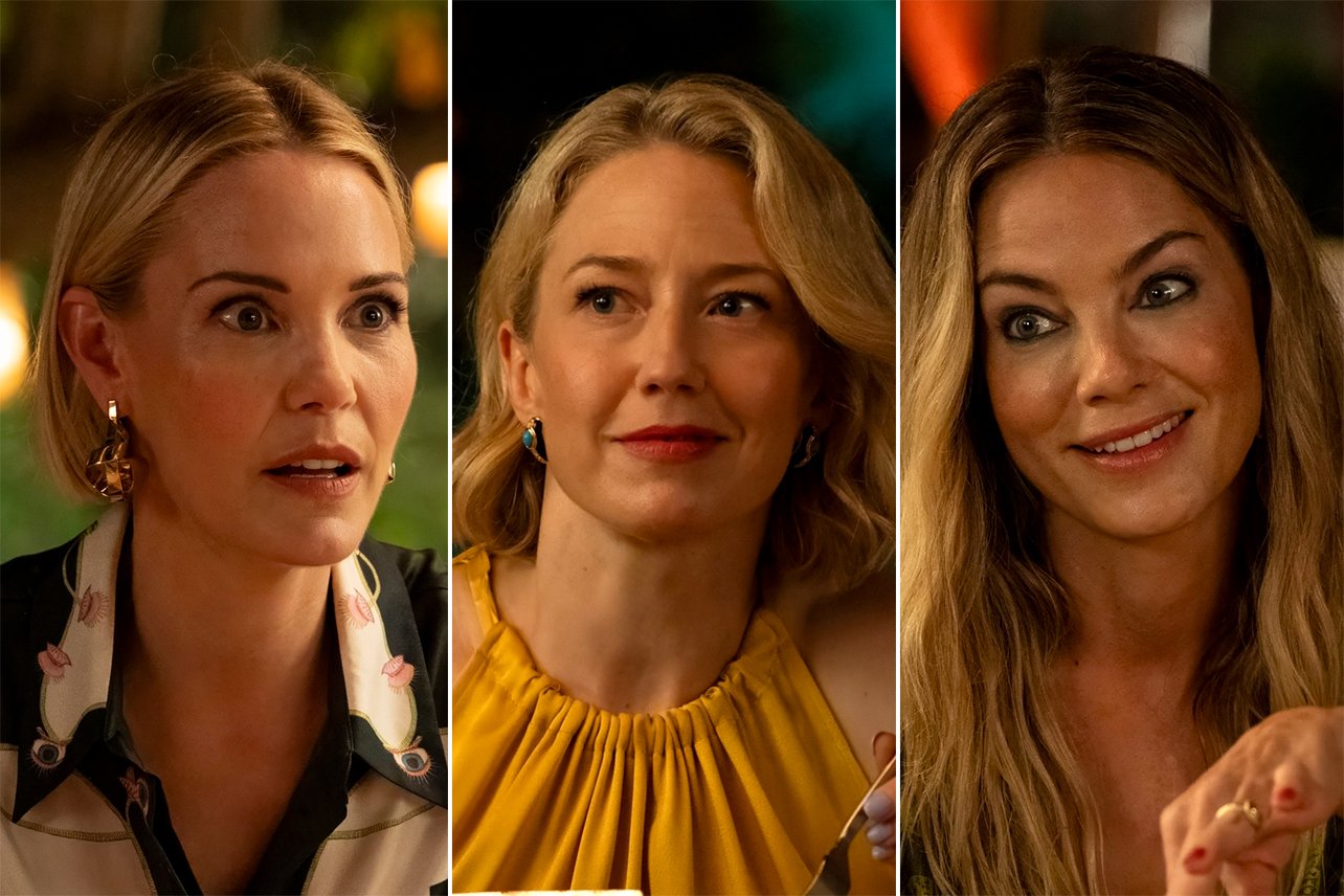 ‘The White Lotus’ Star Michelle Monaghan Says Jackie, Kate, and Laurie are “Using Gossip” to ...