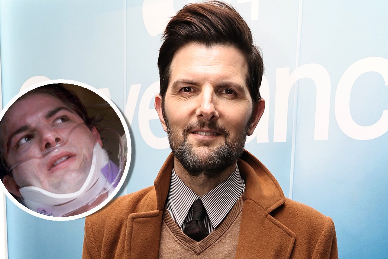 Adam Scott Recalls Messing Up An ‘ER’ Scene With Noah Wyle Back in 1995 ...