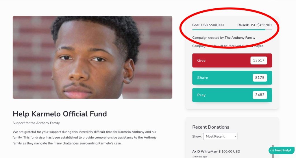 The huge outpouring of support for Karmelo Anthony — who allegedly stabbed another teen in the ...