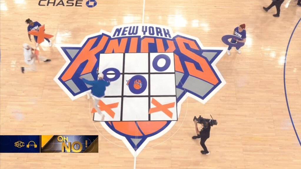 Knicks fan loses out on $1,000 for disastrous tic-tac-toe showing ...