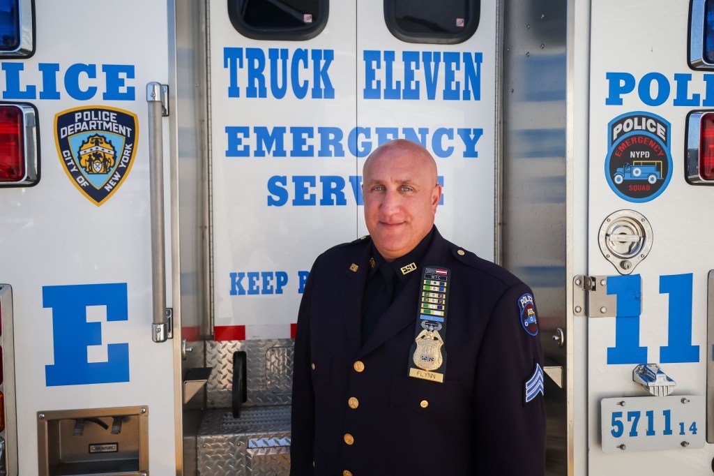Beloved NYPD trainer of elite Emergency Service Unit gets special send ...