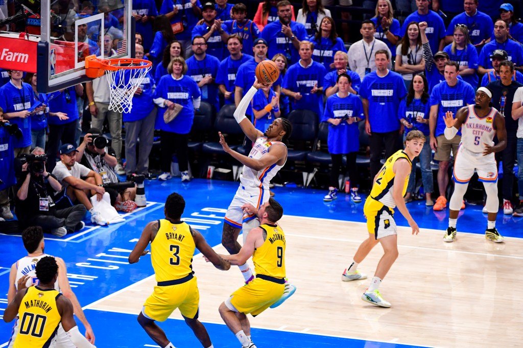 Jalen Williams’ 40 points move Thunder within win of NBA championship ...