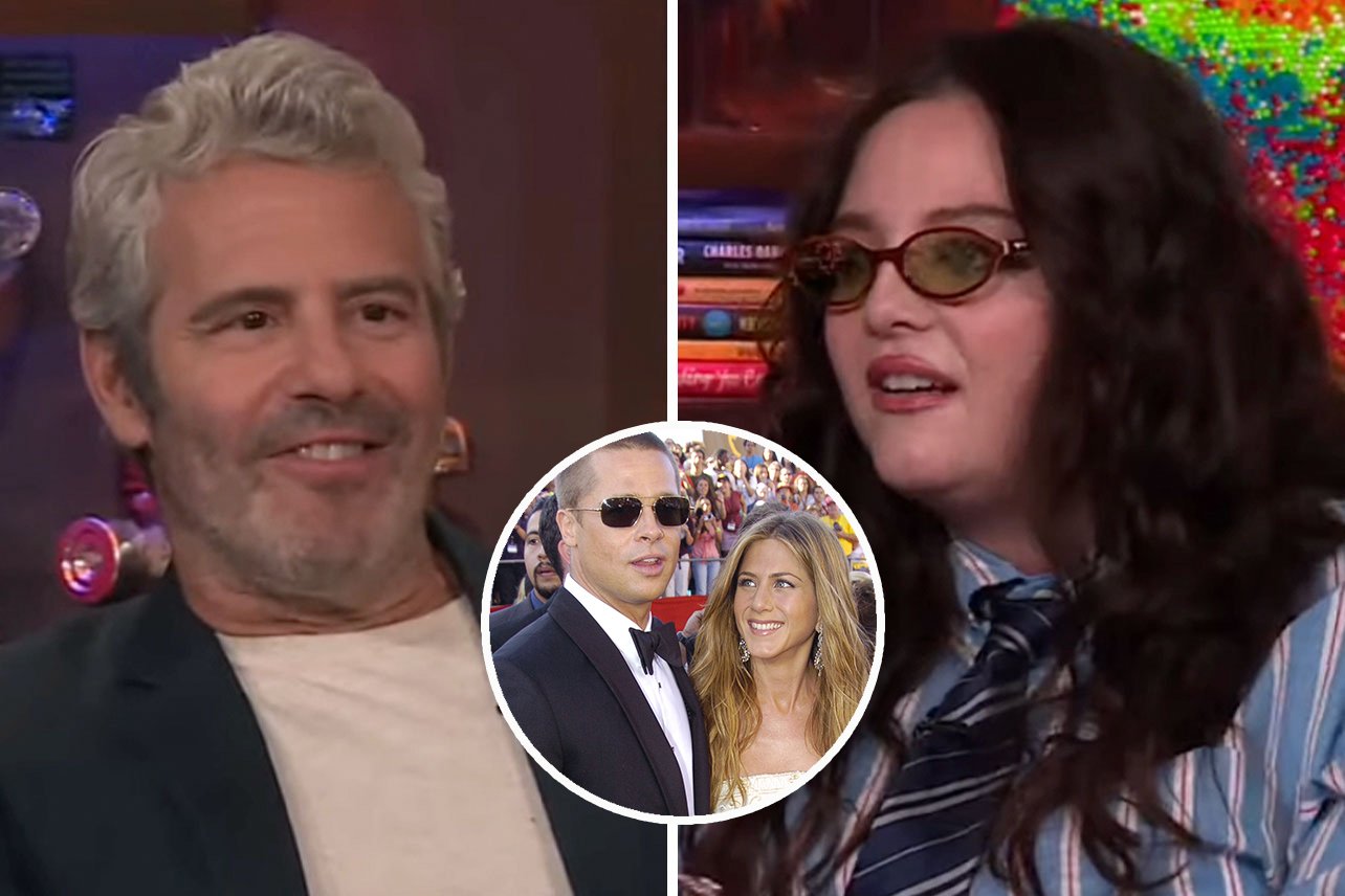 Meg Stalter Stuns Andy Cohen By Revealing Her Couple Goals Are Brad ...