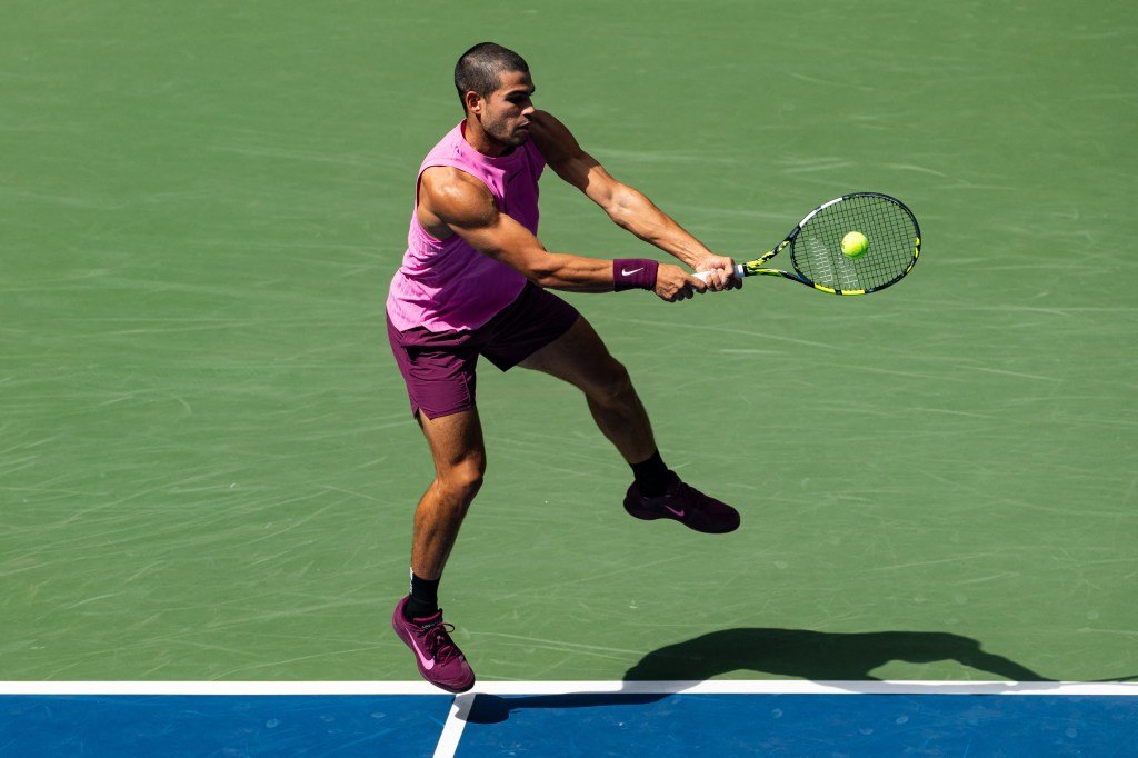 Carlos Alcaraz makes Grand Slam history with win to reach US Open ...