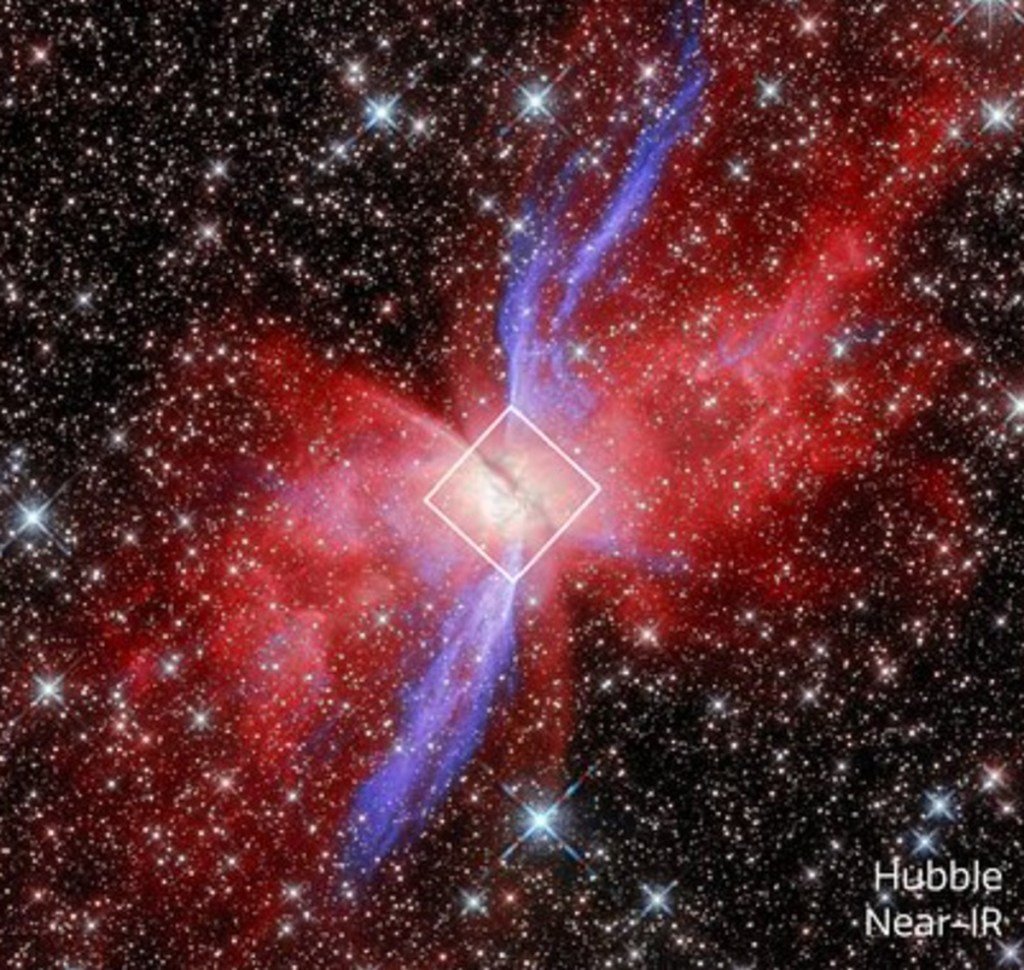 An unprecedented look into a butterfly nebula from the James Webb ...