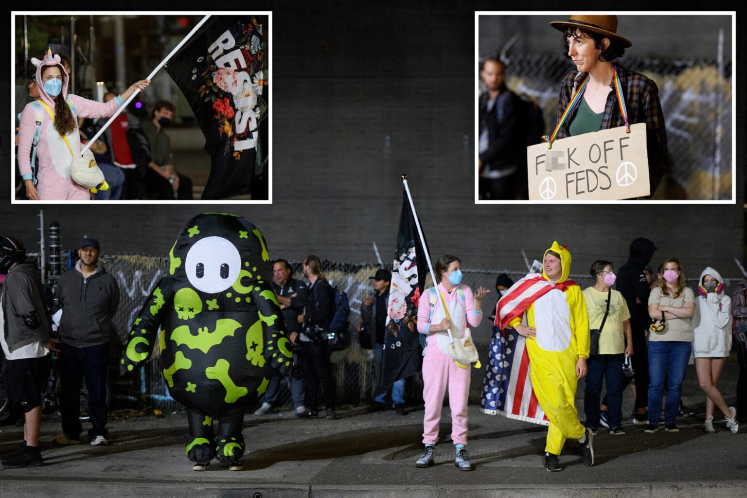 Protesters clash with ICE as Trump deploys federal troops to Portland ...