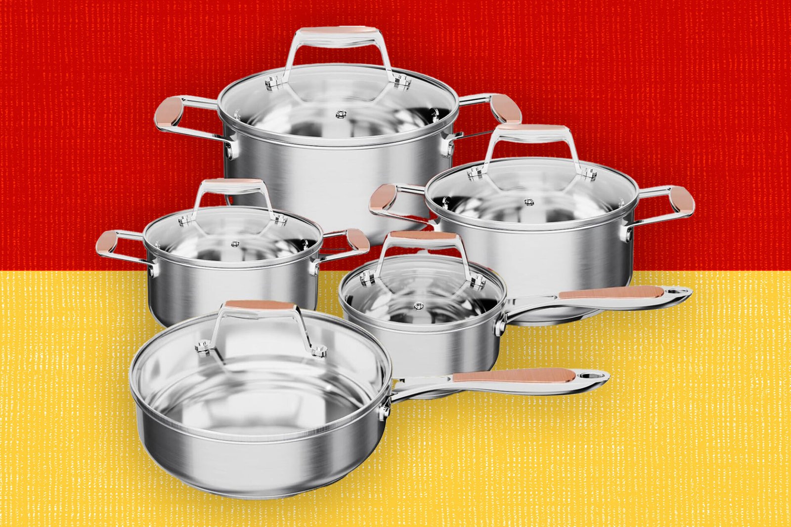 Amazon stirred up 29% off the Cinrox 10-piece Cookware Set before Prime ...