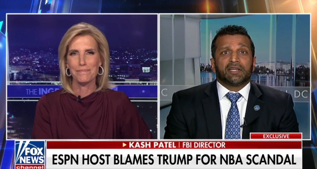 Kash Patel skewers Stephen A. Smith for suggesting Trump was behind NBA ...