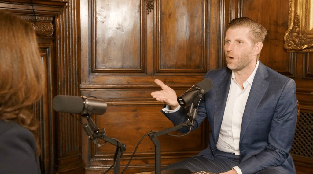 Eric Trump recounts friendly interaction with Mark Zuckerberg at ...