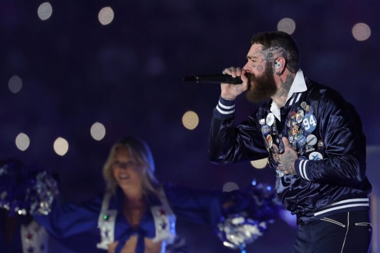 Post Malone gives touching tribute to Cowboys’ Marshawn Kneeland during ...