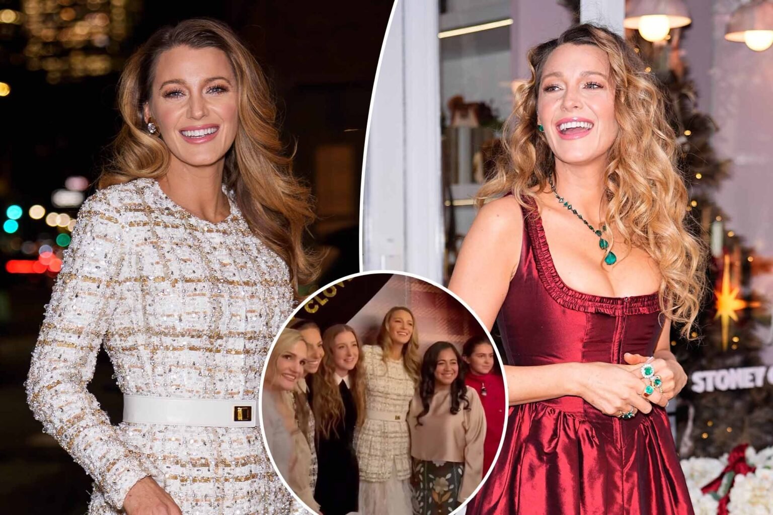 Blake Lively poses with fans, celebrates haircare brand in NYC, as ...